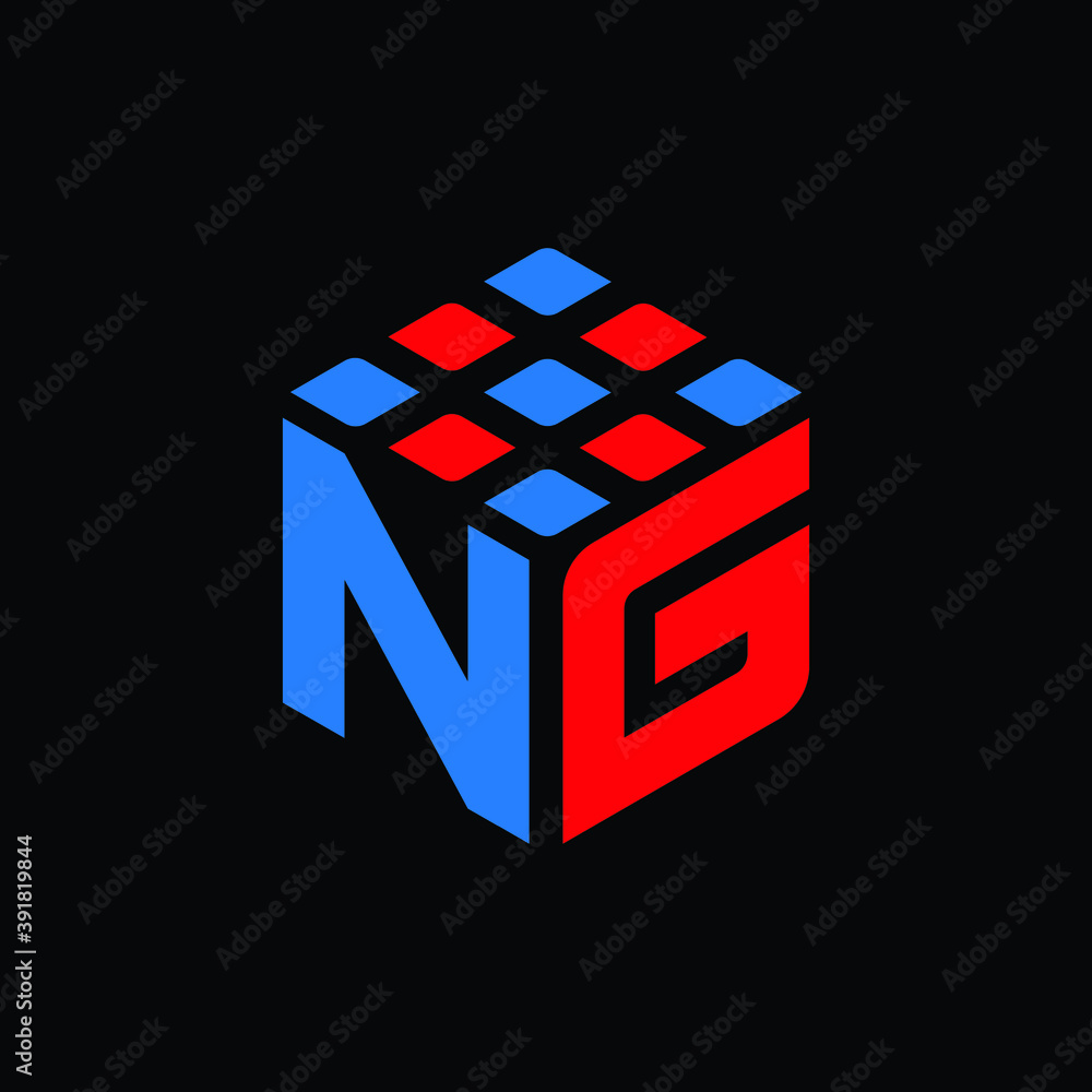 NG Initial Letter Modern Unique Logo for Clothing Brand Fashion Logo ...
