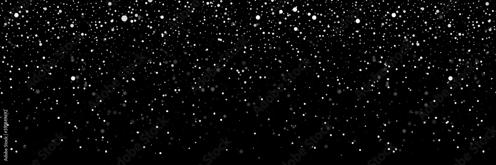 Falling snow on a transparent background. Snow. Snowfall, snowflakes in ...