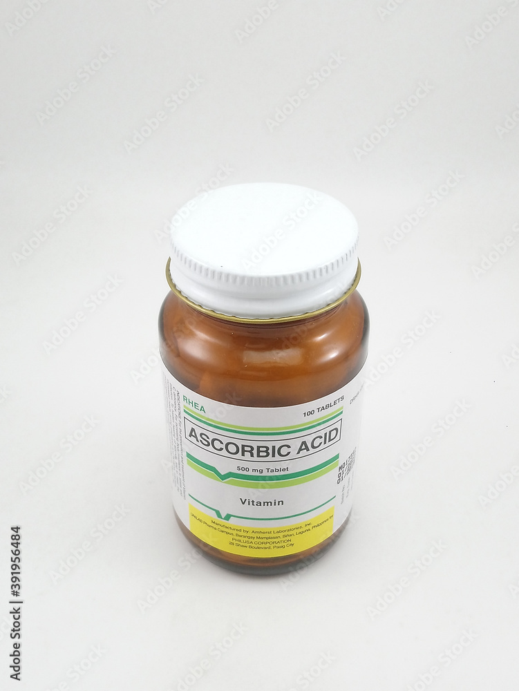 Rhea ascorbic acid vitamin c in Manila, Philippines Stock Photo | Adobe ...