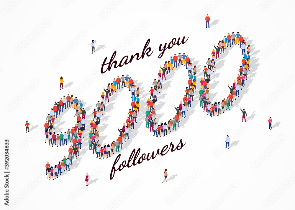 9K Followers. Group of business people are gathered together in the ...
