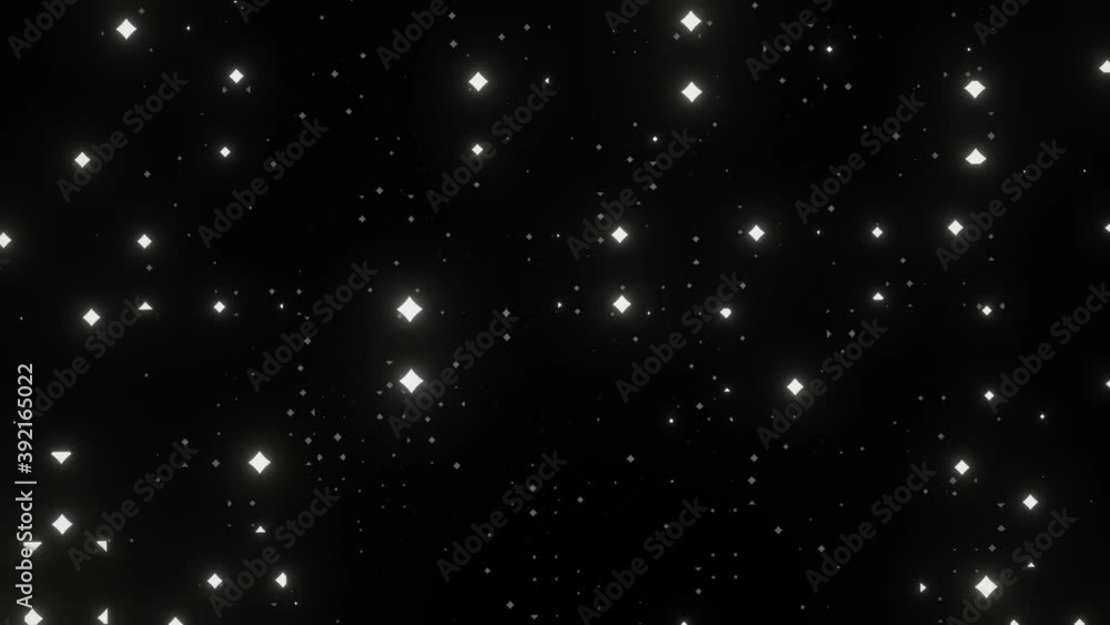 White star space. Motion effect. Star Background. 4k footage. Stock ...