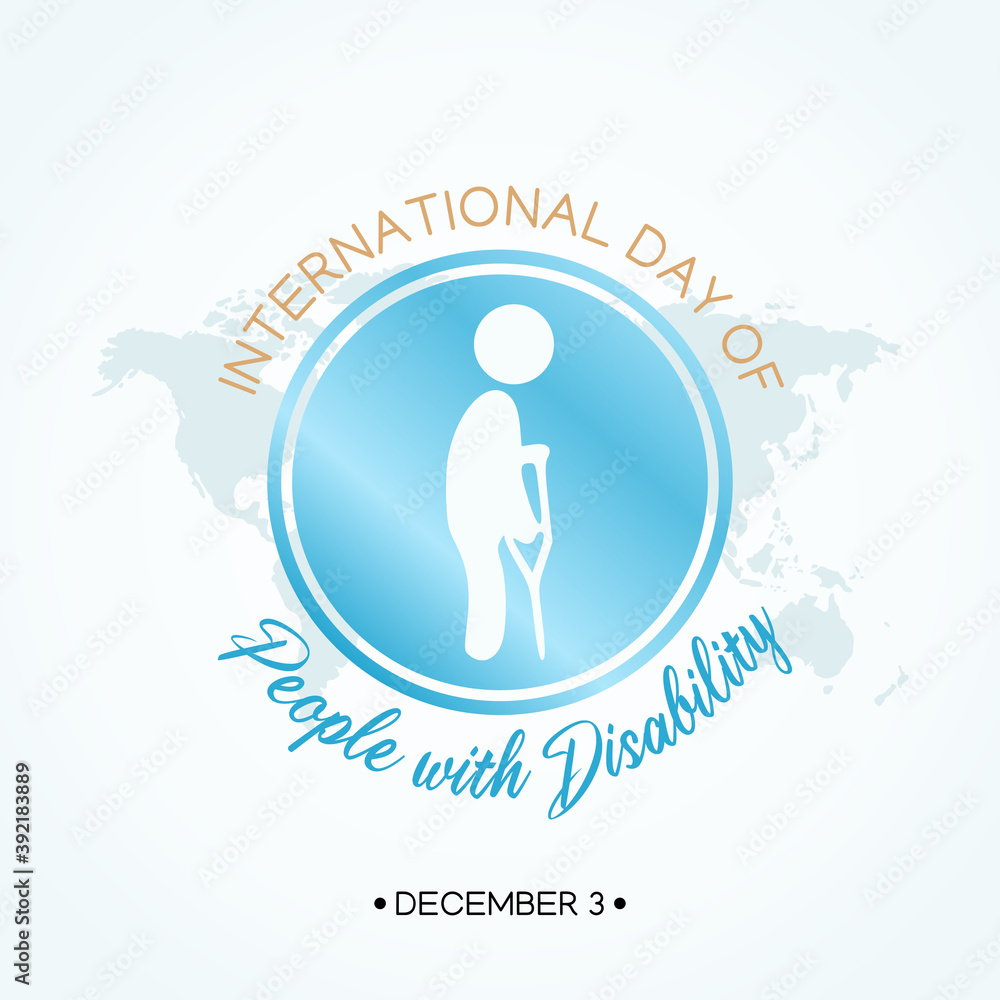 vector graphic of international day of people with disability good for ...