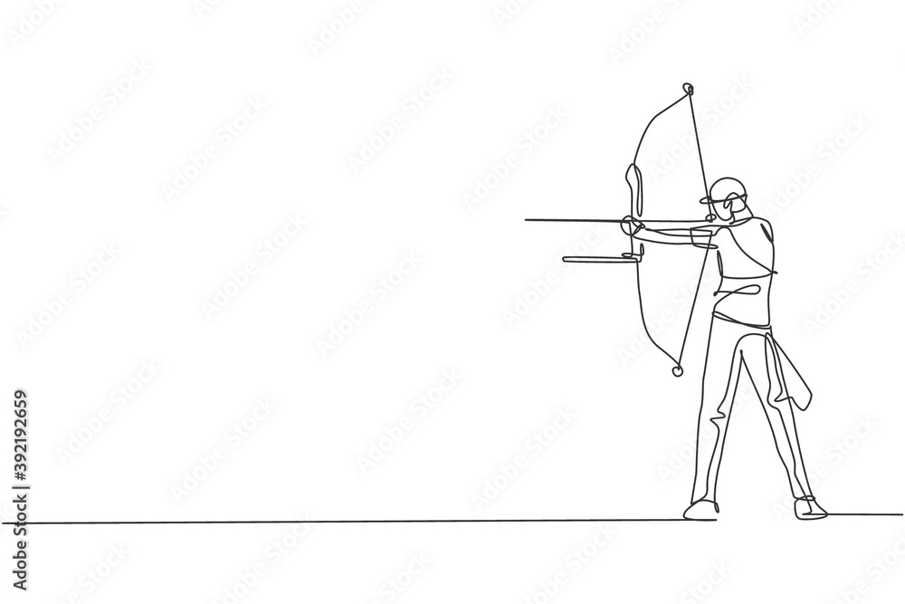 Simple Bow And Arrow Drawing