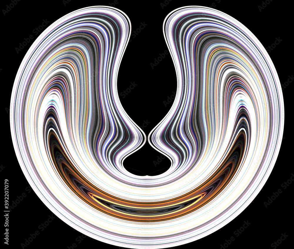 Geometry Circular abstract background for design artwork Stock ...