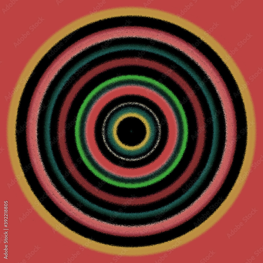 Geometry Circular abstract background for design artwork Stock ...