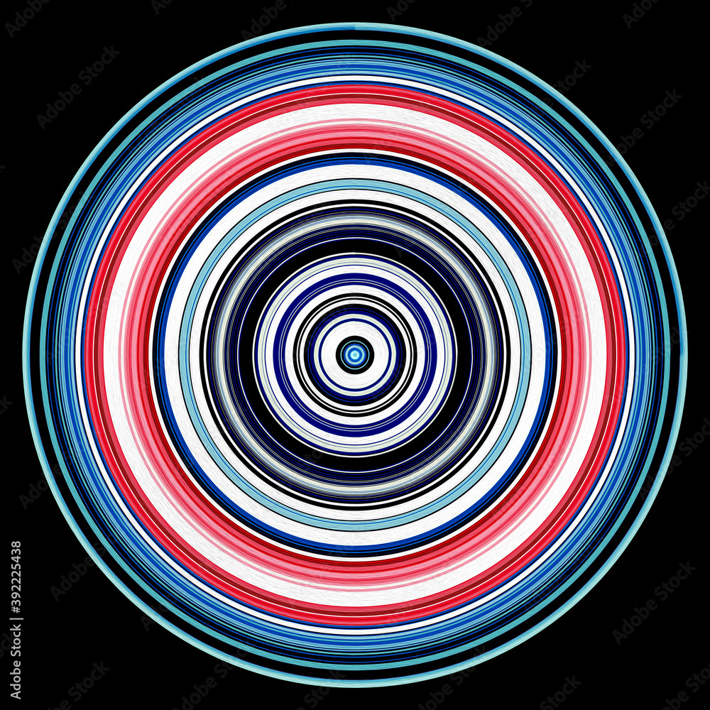 Geometry Circular abstract background for design artwork Stock ...