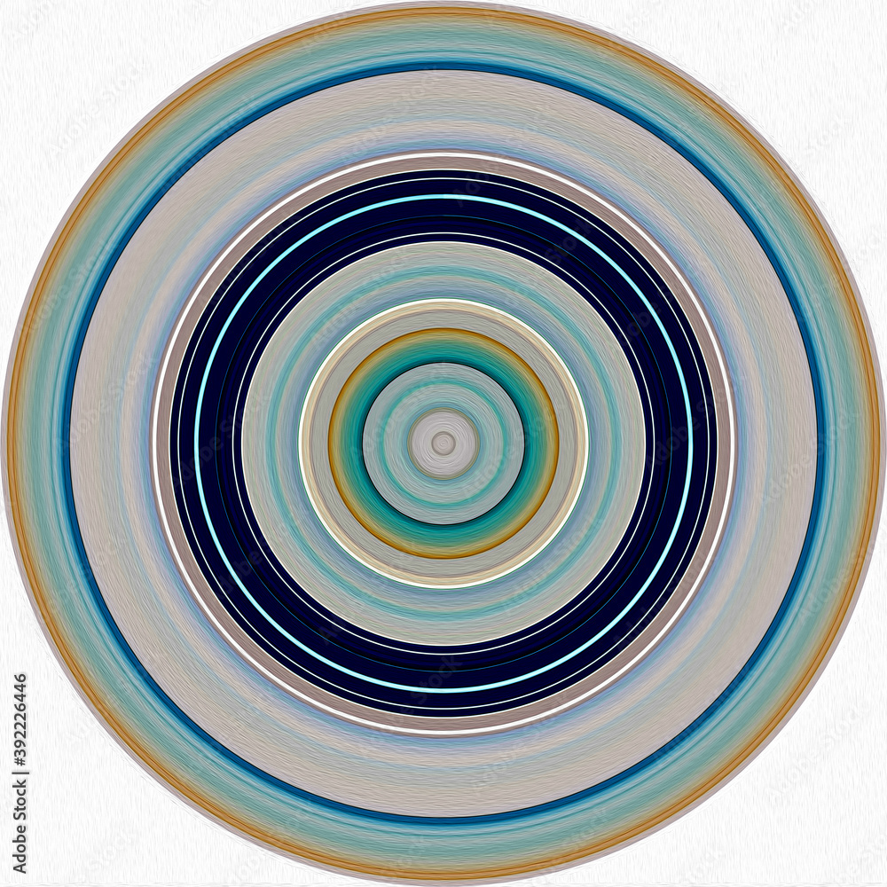 Geometry Circular abstract background for design artwork Stock ...