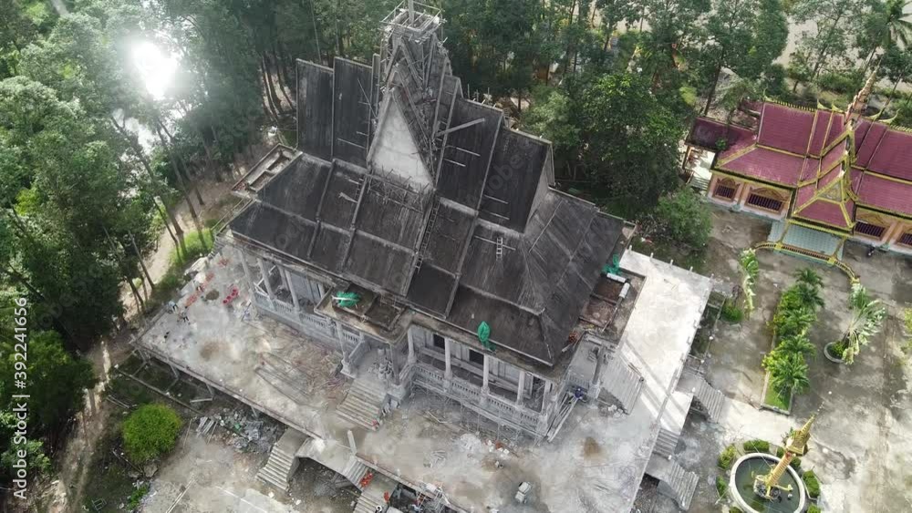 khmer structure template in Vietnam Stock Video | Adobe Stock