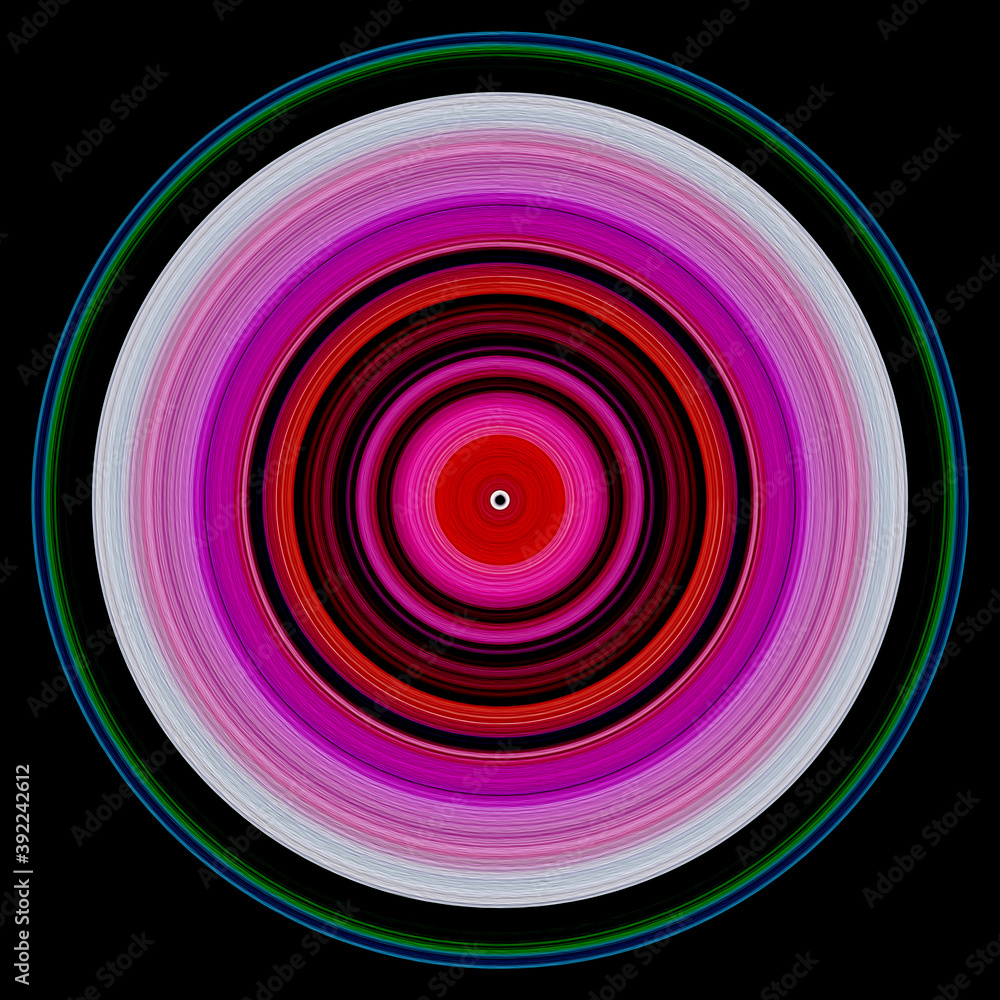 Geometry Circular abstract background for design artwork Stock ...