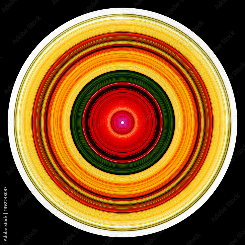 Geometry Circular abstract background for design artwork Stock ...