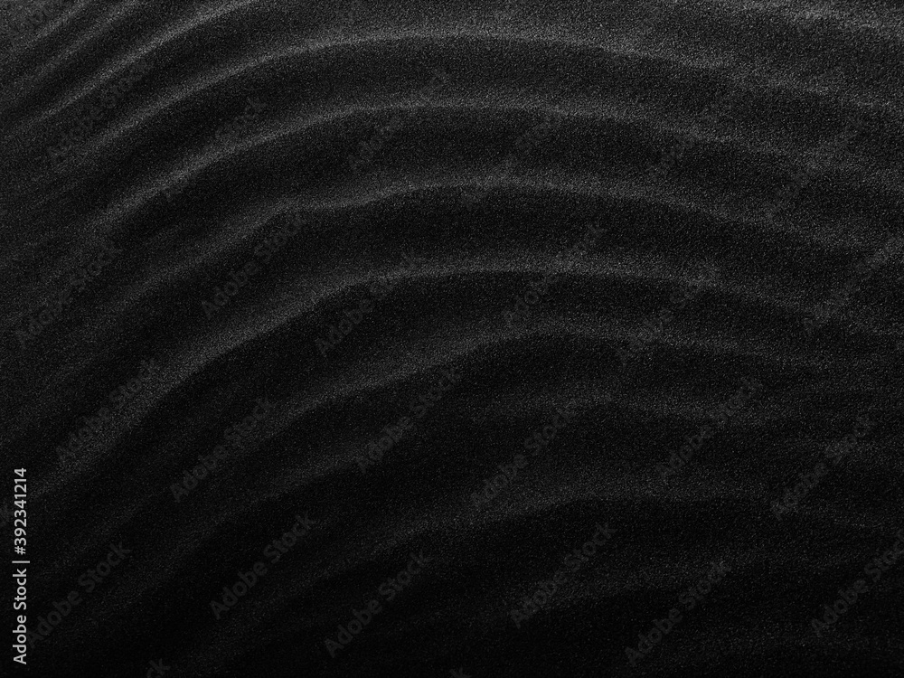 Black and White Sand beach macro photography. Texture of black and ...