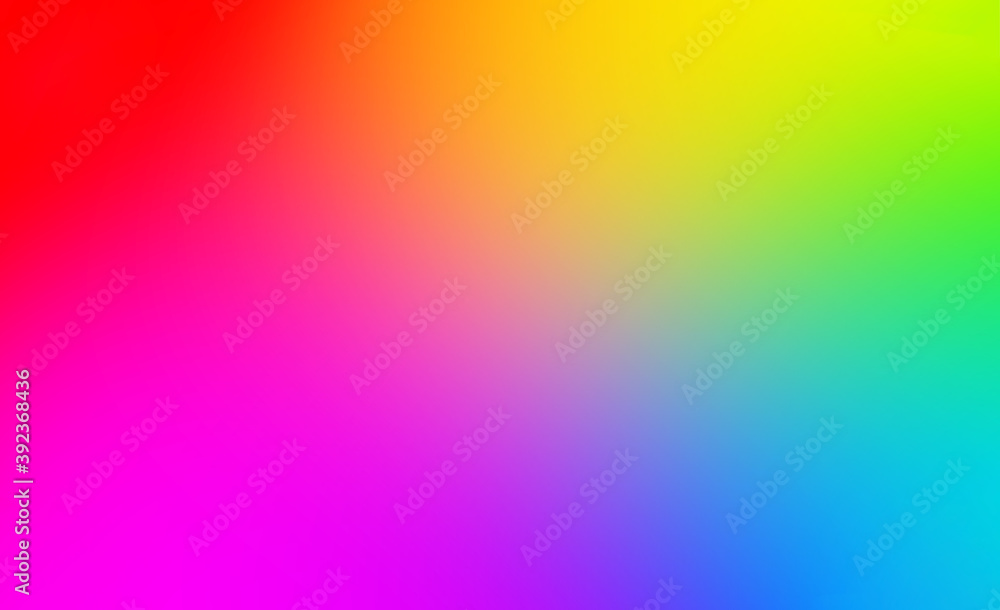Blury Rainbow Colors