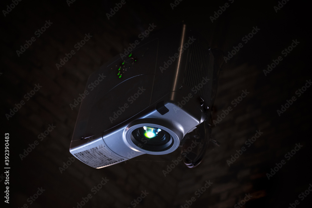 projector for motion picture home theatre system in dark black ...