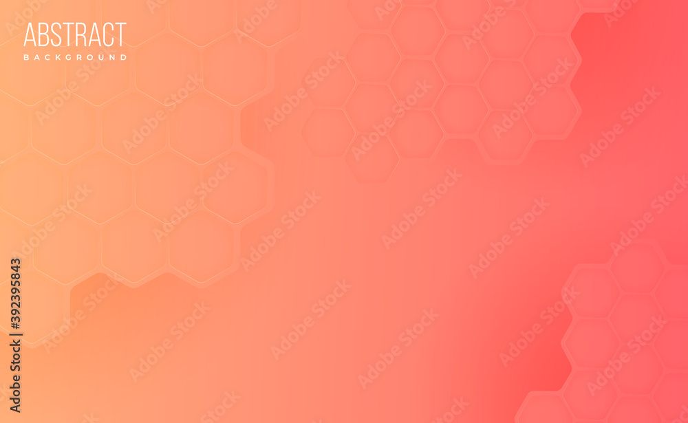 Modern professional peach orange vector Abstract Technology business ...