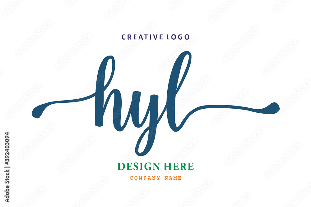 HYL lettering logo is simple, easy to understand and authoritative ...