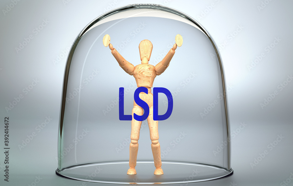 Lsd can separate a person from the world and lock in an invisible ...