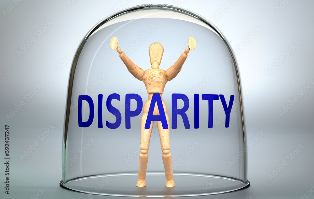 Disparity can separate a person from the world and lock in an invisible ...