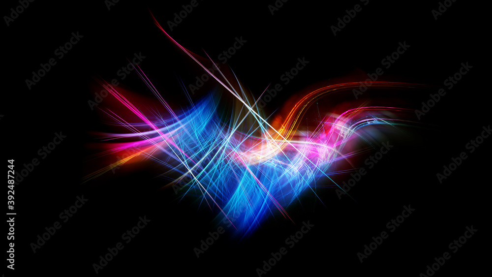 Glowing Light Effect Stock Image Stock Illustration | Adobe Stock