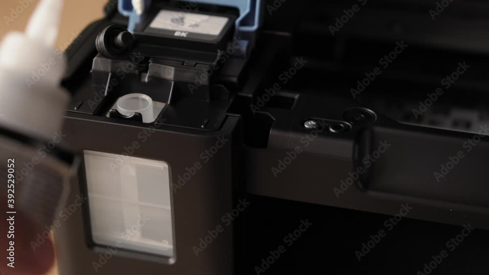 Video instruction, technology, media, office, stationery concept ...