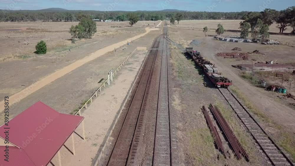 Muckleford Train Station. Victorian Goldfields Railway. Old railway ...
