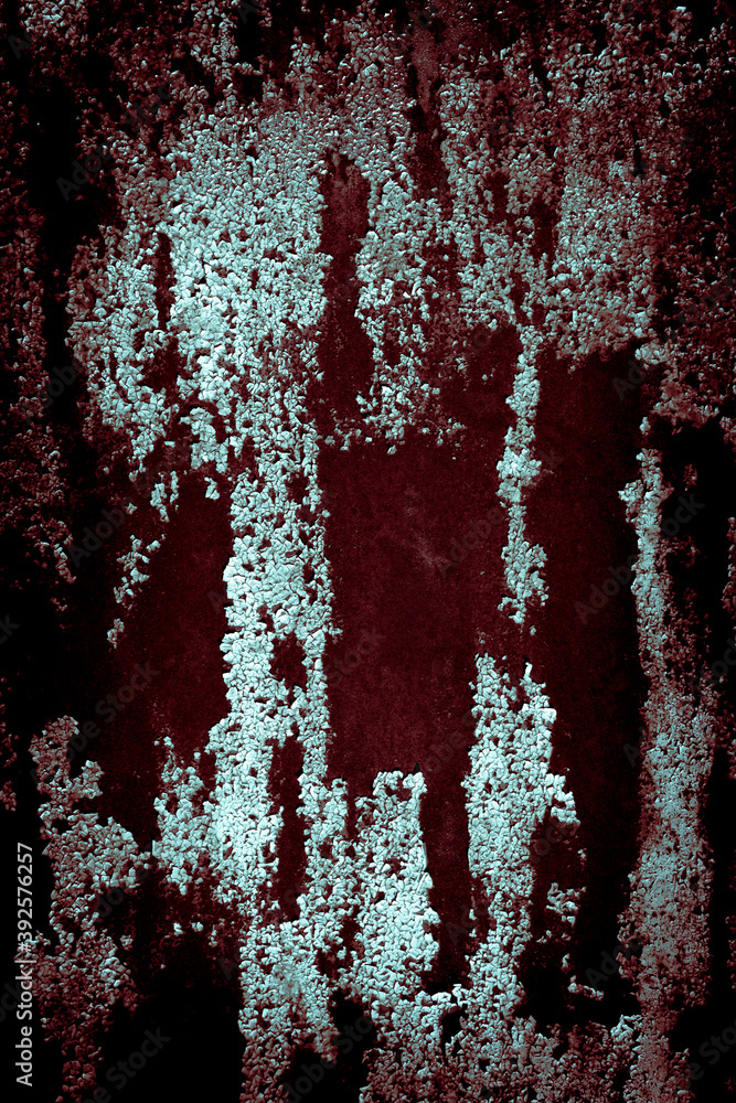 Abstract scary dark rusty background with surface texture iron shabby ...