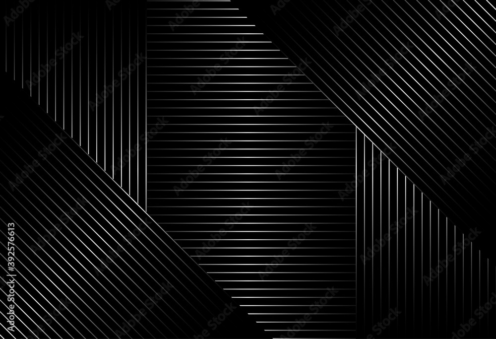 abstract black background with diagonal lines, Gradient vector retro ...