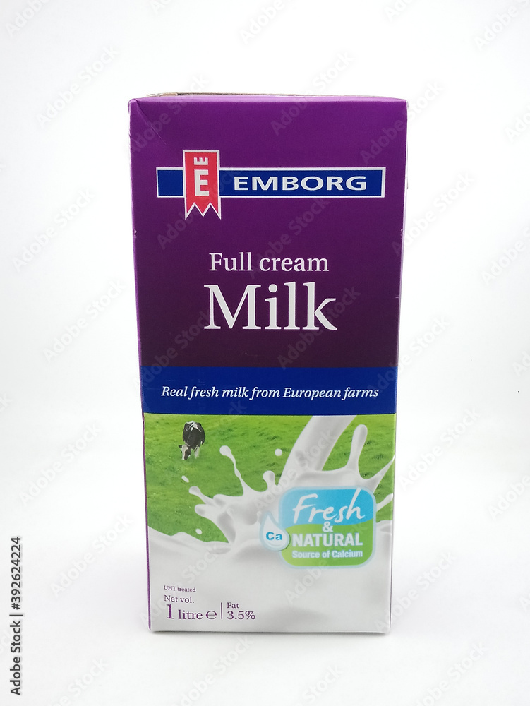 Emborg full cream milk in Manila, Philippines Stock Photo | Adobe Stock
