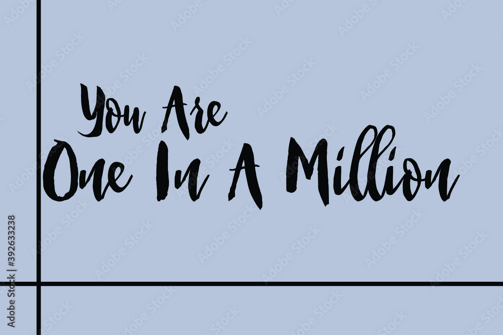 Youre My One In A Million