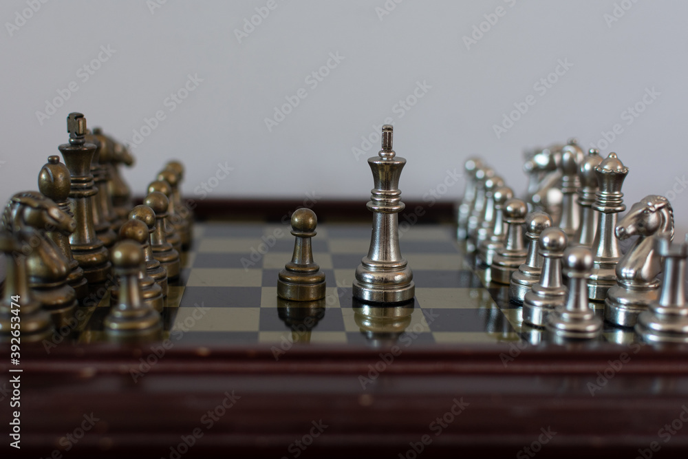 tablero de ajedrez Stock Photo | Adobe Stock