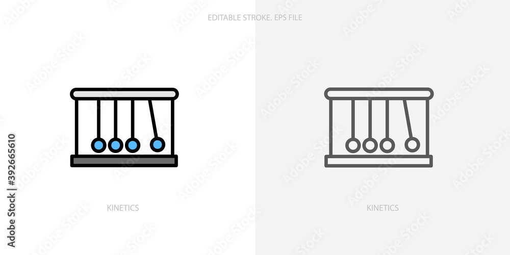 Kinetics icon for your website, logo, app, UI, product print. Kinetics ...