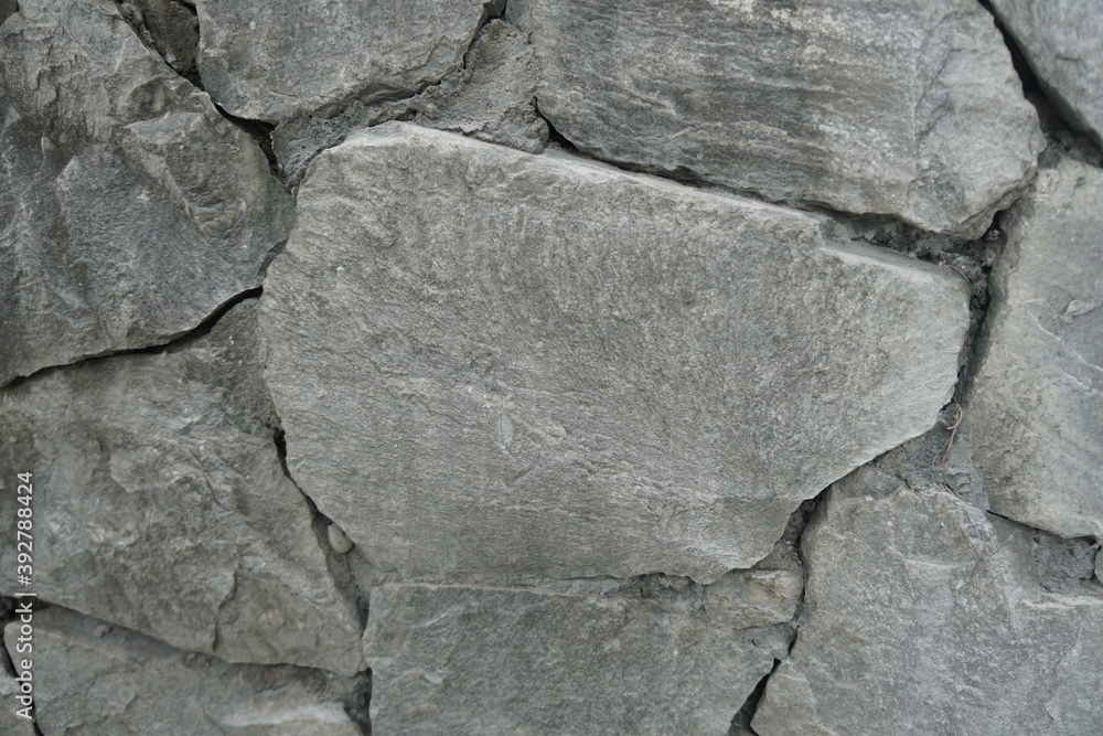 chert and limestone facade. chert and limestone texture on the building ...
