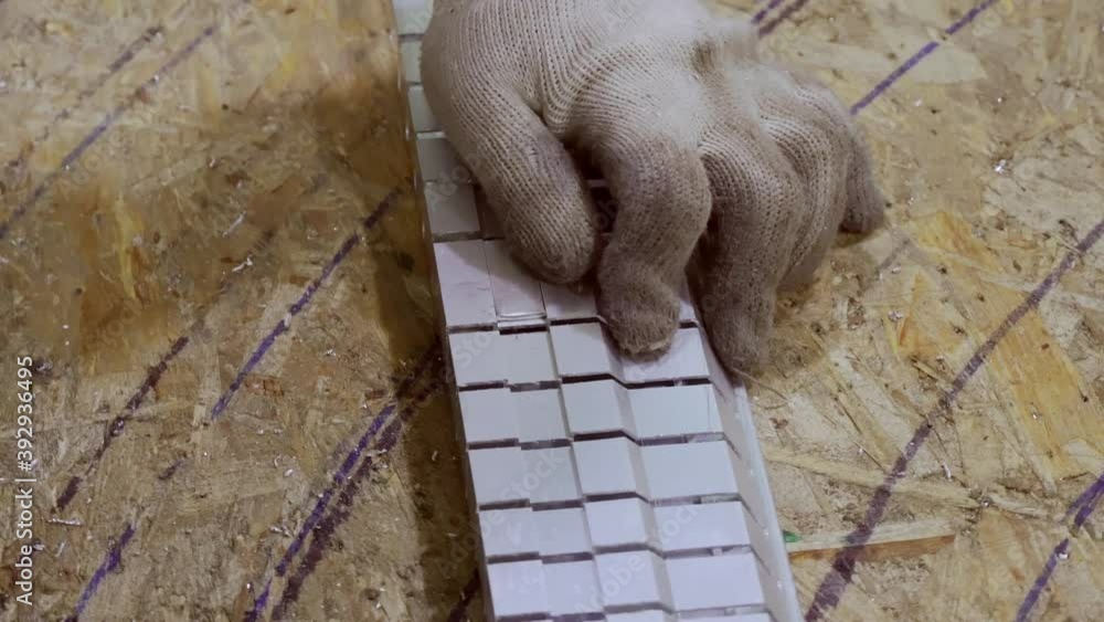 Aluminum profile with slits. Profile for multi-level stretch ceilings ...