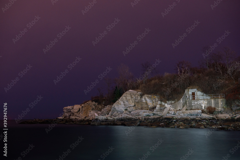 Historic Fort Structures Fort Stark State Park Stock Photo | Adobe Stock