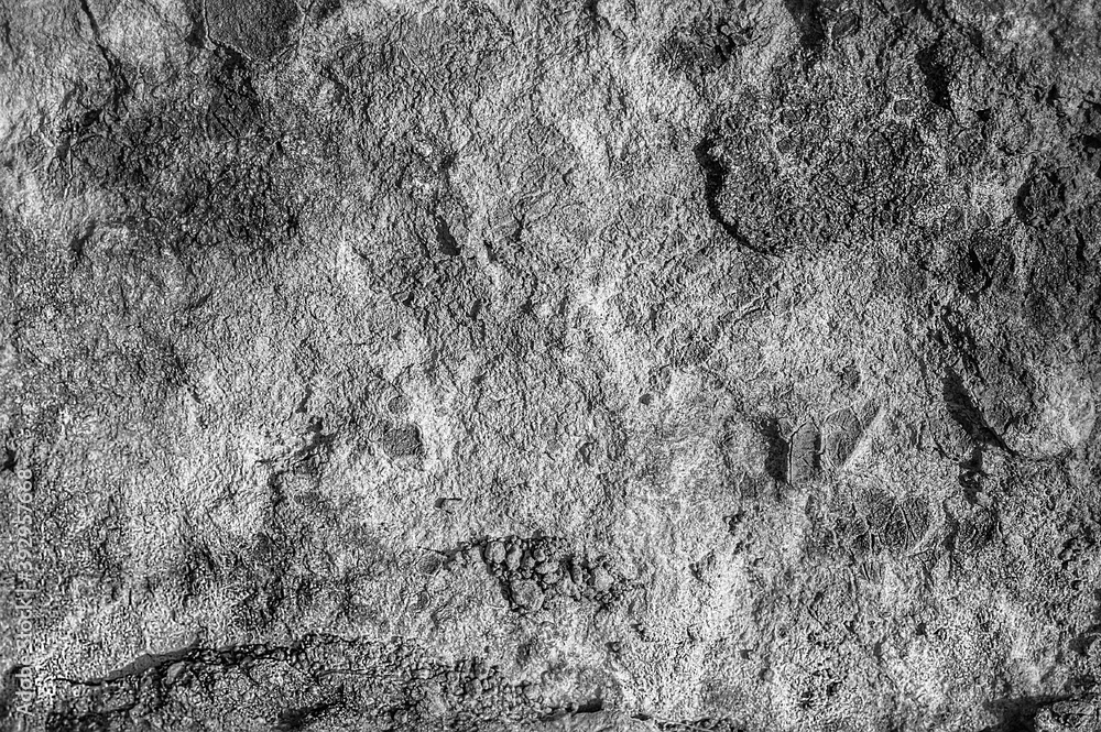 Texture, background layers and cracks in sedimentary rocks. Seamless ...