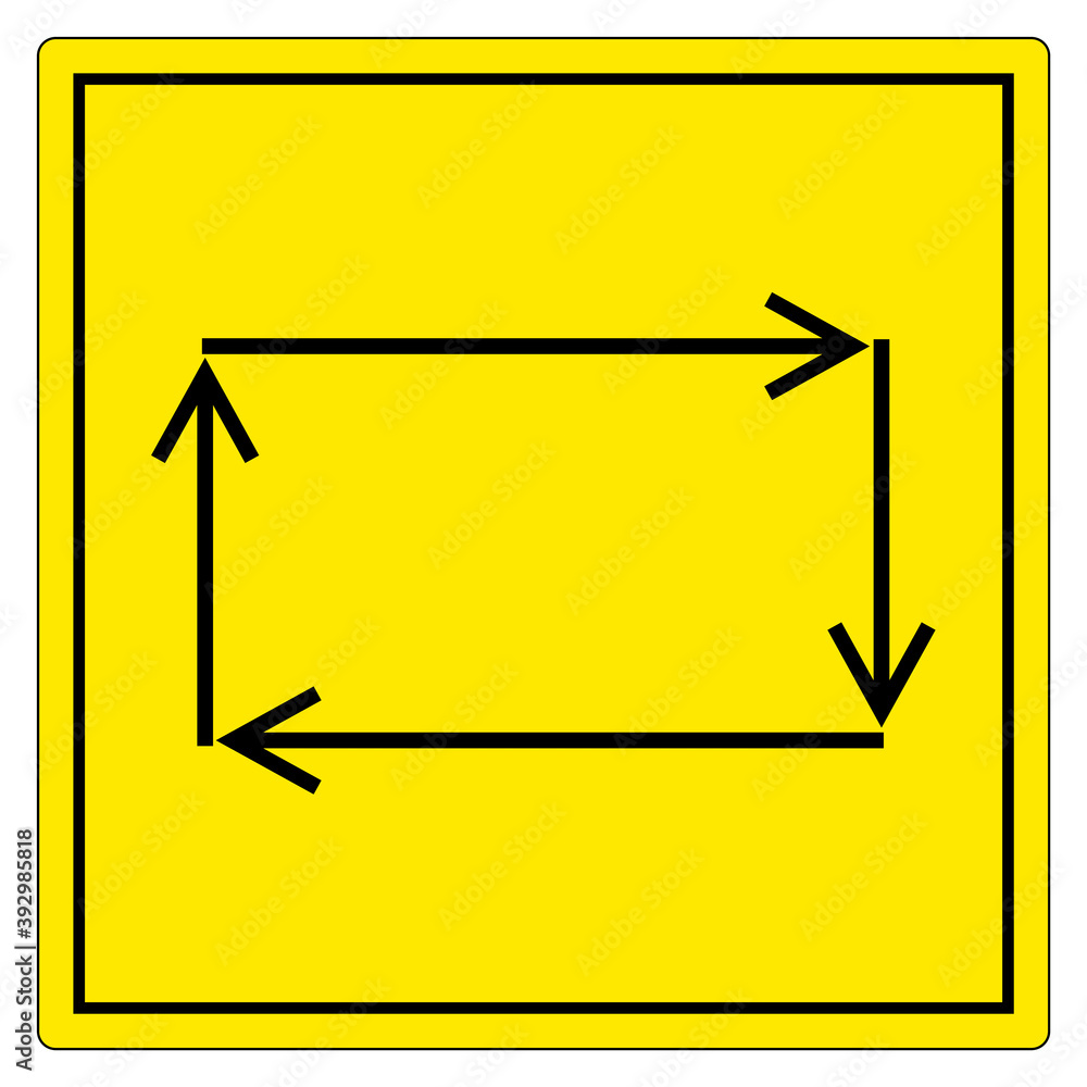 Automatic Cycle Symbol Sign, Vector Illustration, Isolate On White ...