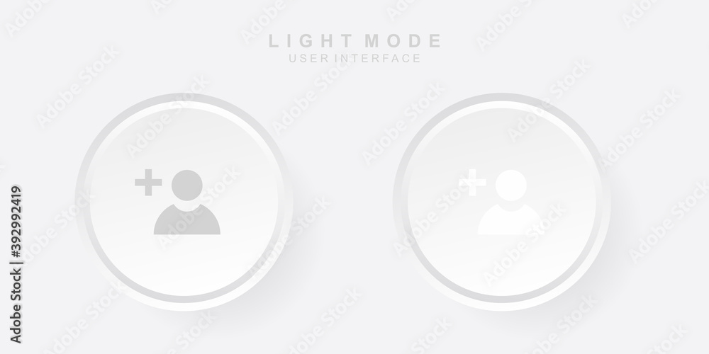 Simple Creative Add Contact User Interface in Neumorphism Design ...