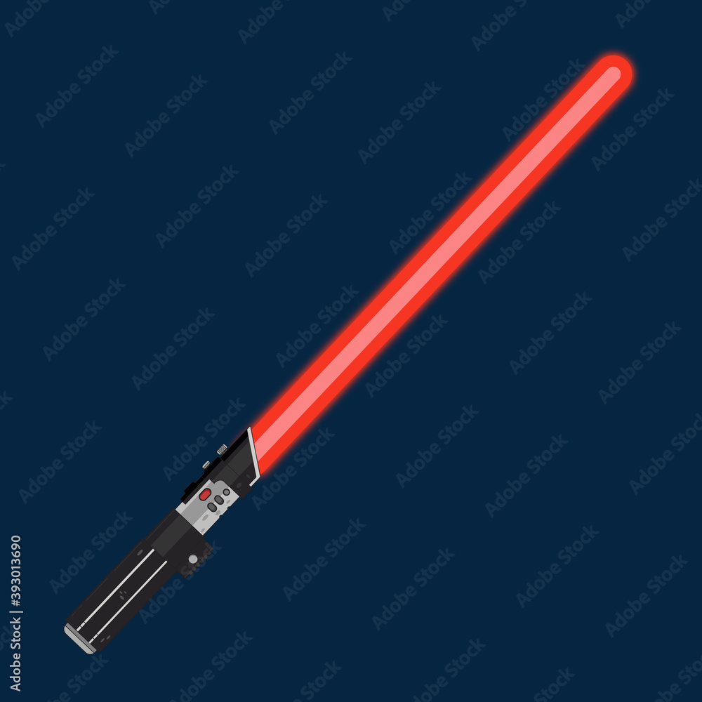 Lightsaber Stock Vector | Adobe Stock