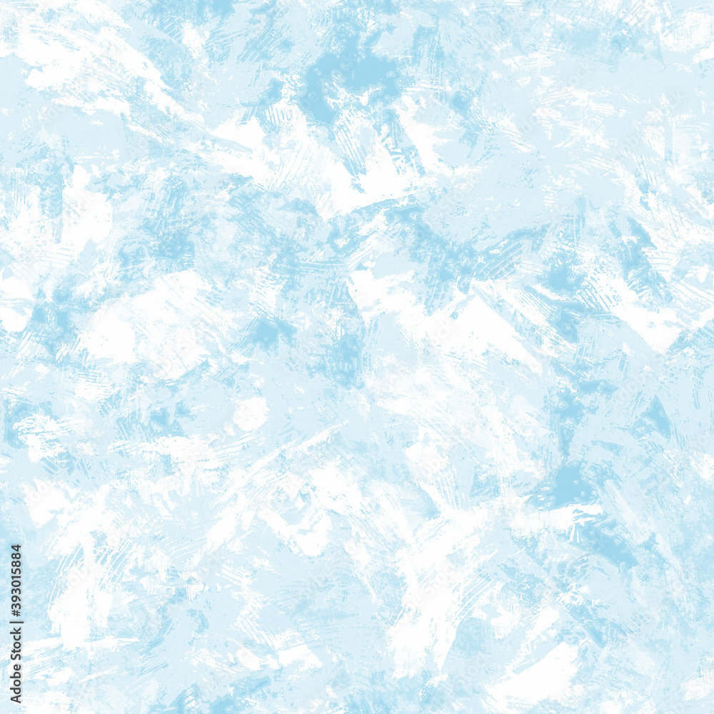 winter blue abstract ice and snow texture seamlesss pattern art ...