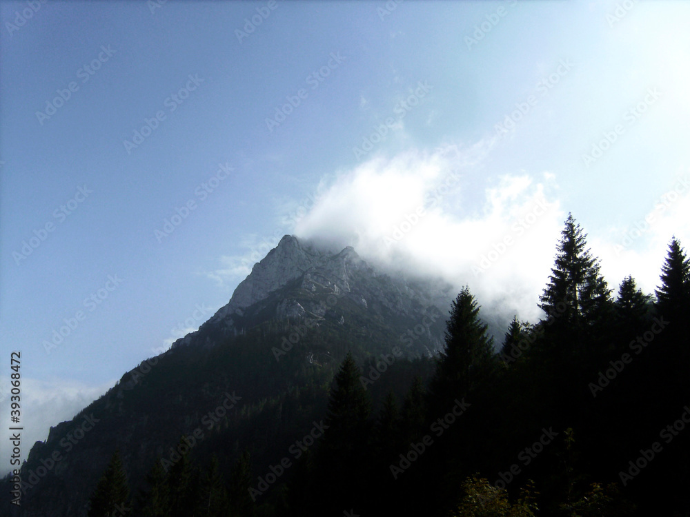Mountain Hochstaufen, Piding via ferrata climbing route, Bavaria ...