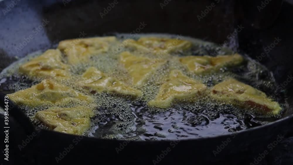 Bread pakora is an Indian fried snack, called as bread bhaji. The snack ...