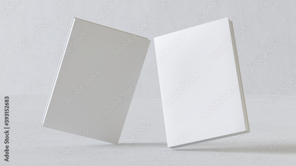 Book floating mock up Stock Illustration | Adobe Stock