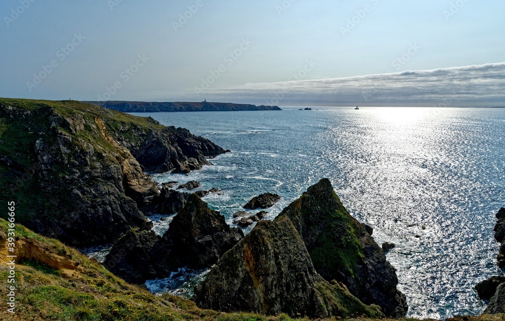 Littoral à la Pointe du Van, Pointe du Raz, Cap Sizun, Cléden-Cap-Sizun ...
