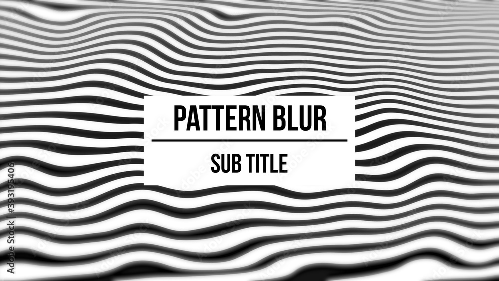 Pattern Blur Background Title Stock Template | Adobe Stock