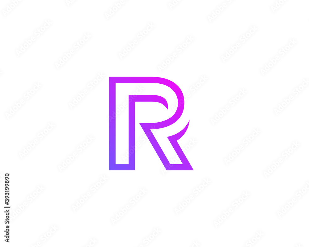 Letter R logo icon design template elements Stock Vector | Adobe Stock