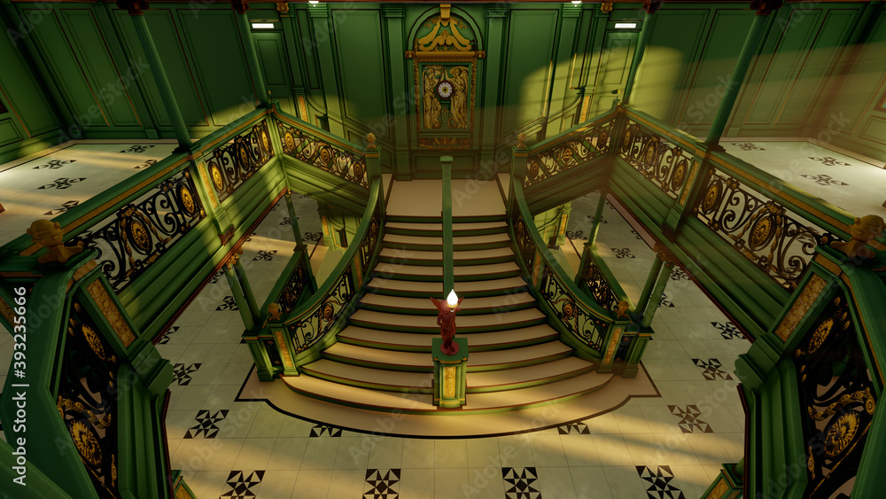 Titanic Grand Staircase Model