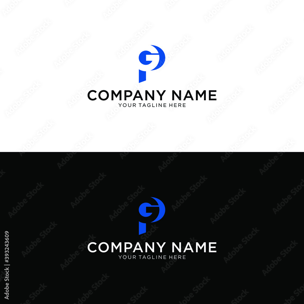 Modern unique creative minimal fashion brands black and white color PG ...