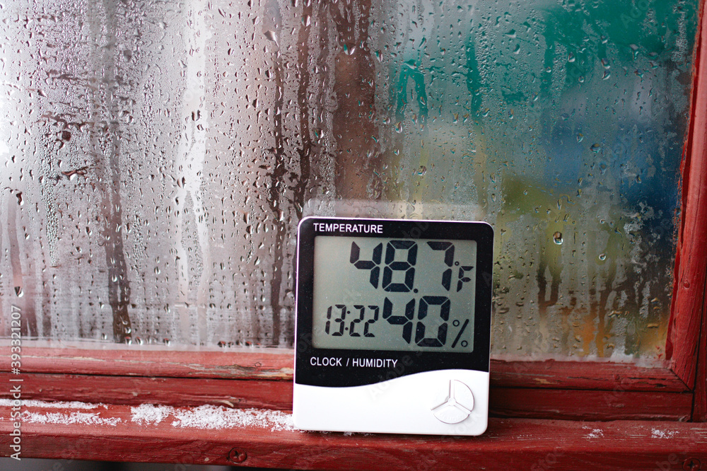 Humidity indicator is indicated on the hygrometer of the device. An ...