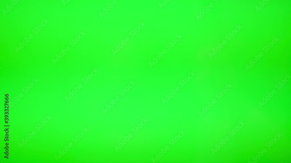 Female Hand Flipping, Sliding, Touching Large Touch Screen with Green ...