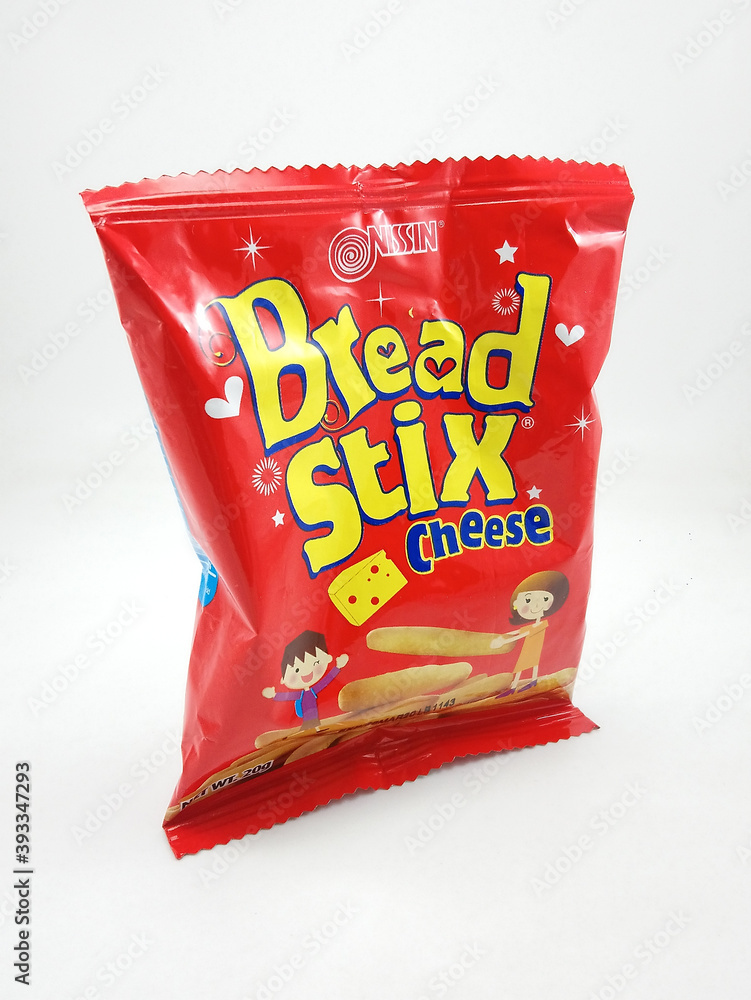 Nissin bread stix cheese flavor in Manila, Philippines Stock Photo ...