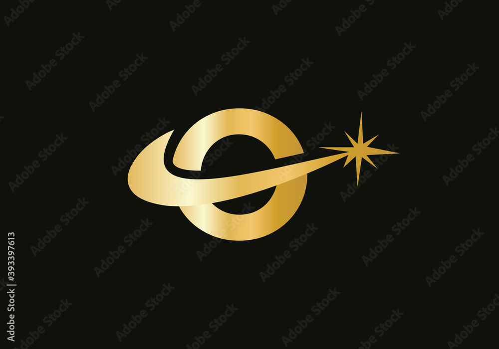 Abstract O letter logo design with spark concept. Spark O logo design ... Abstract O letter logo design with spark concept. Spark O logo design ...